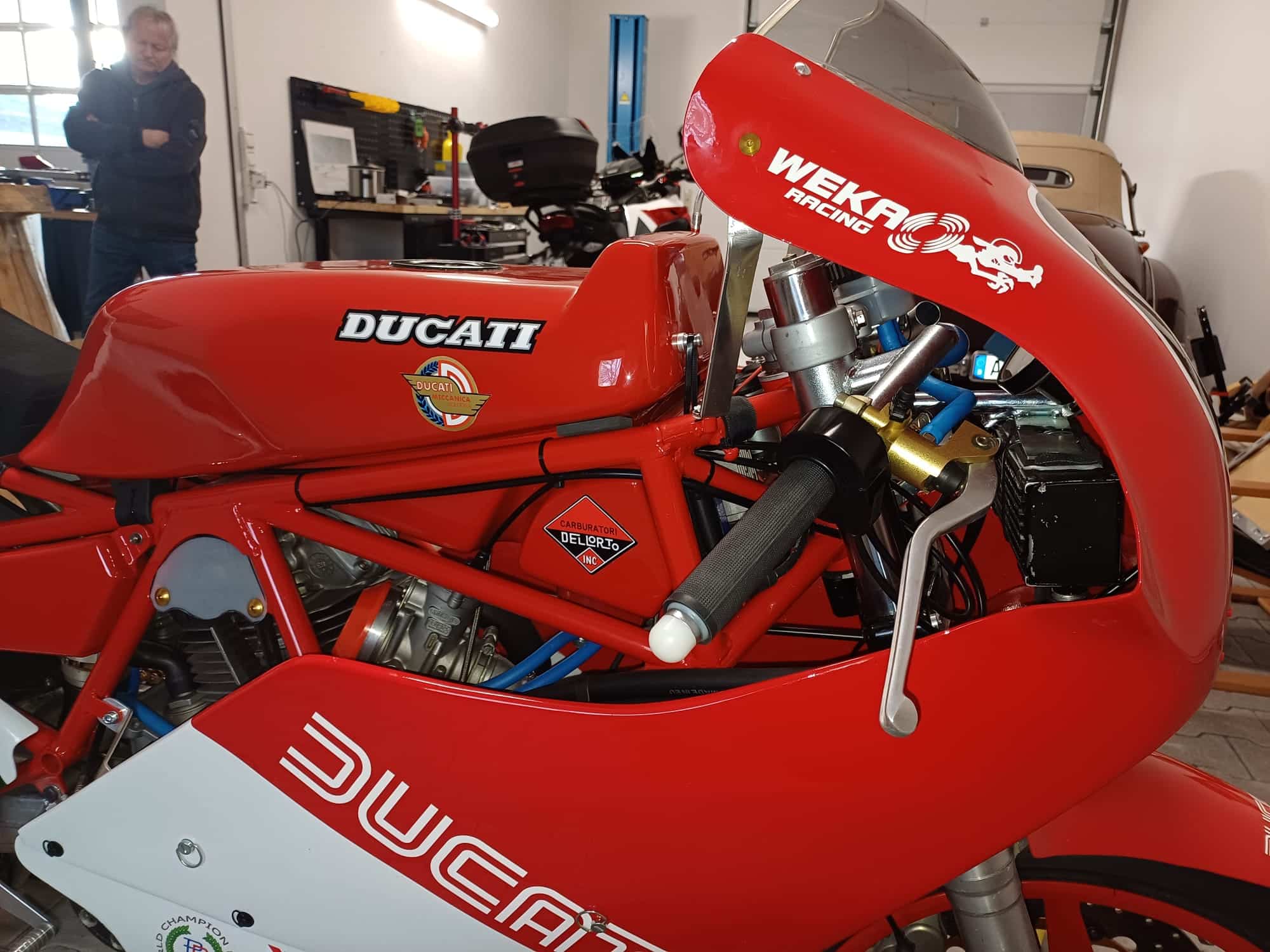 Ducati F1 Aufbau zwischen 2003 + 2023 851 ccm Motortunning